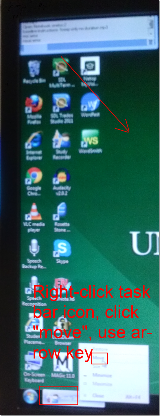 How to move an invisible window back onto the screen in Windows ...